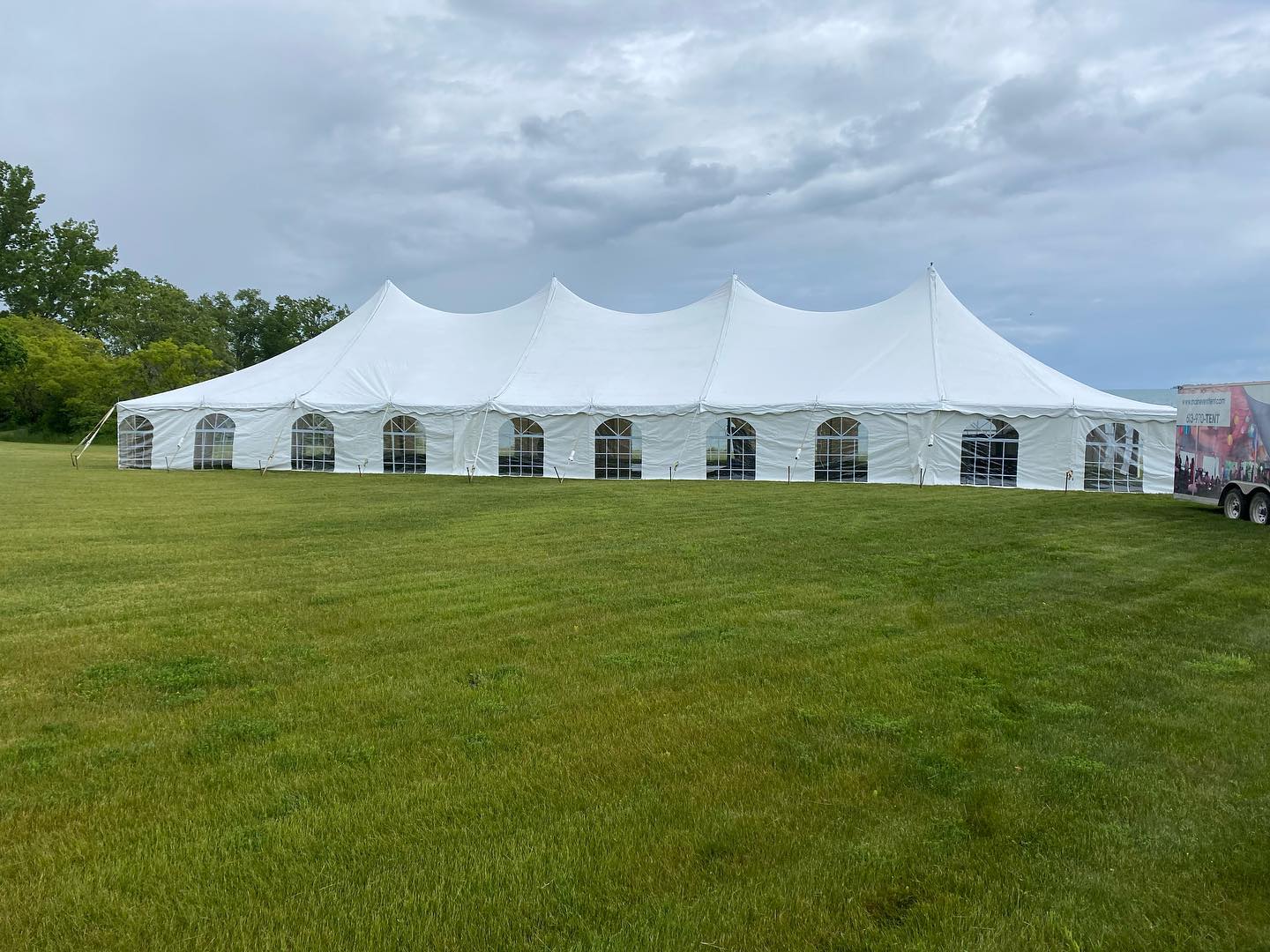 40x100 Tent - Belleville Tent, Table and Chair Rentals - Main Event ...